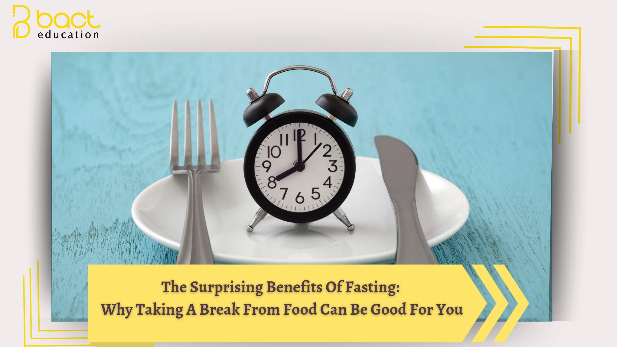 The Surprising Benefits of Fasting: Why Taking a Break from Food Can Be ...