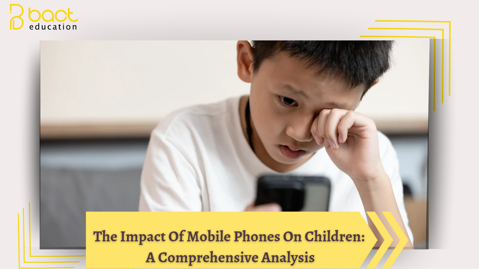 The Impact of Mobile Phones on Children: A Comprehensive Analysis ...